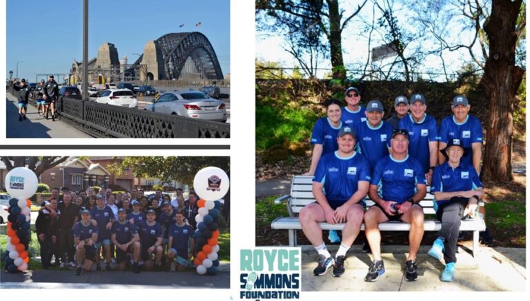 The Royce Ambassador Royce Simmons’ 300km walk to raise money for ...